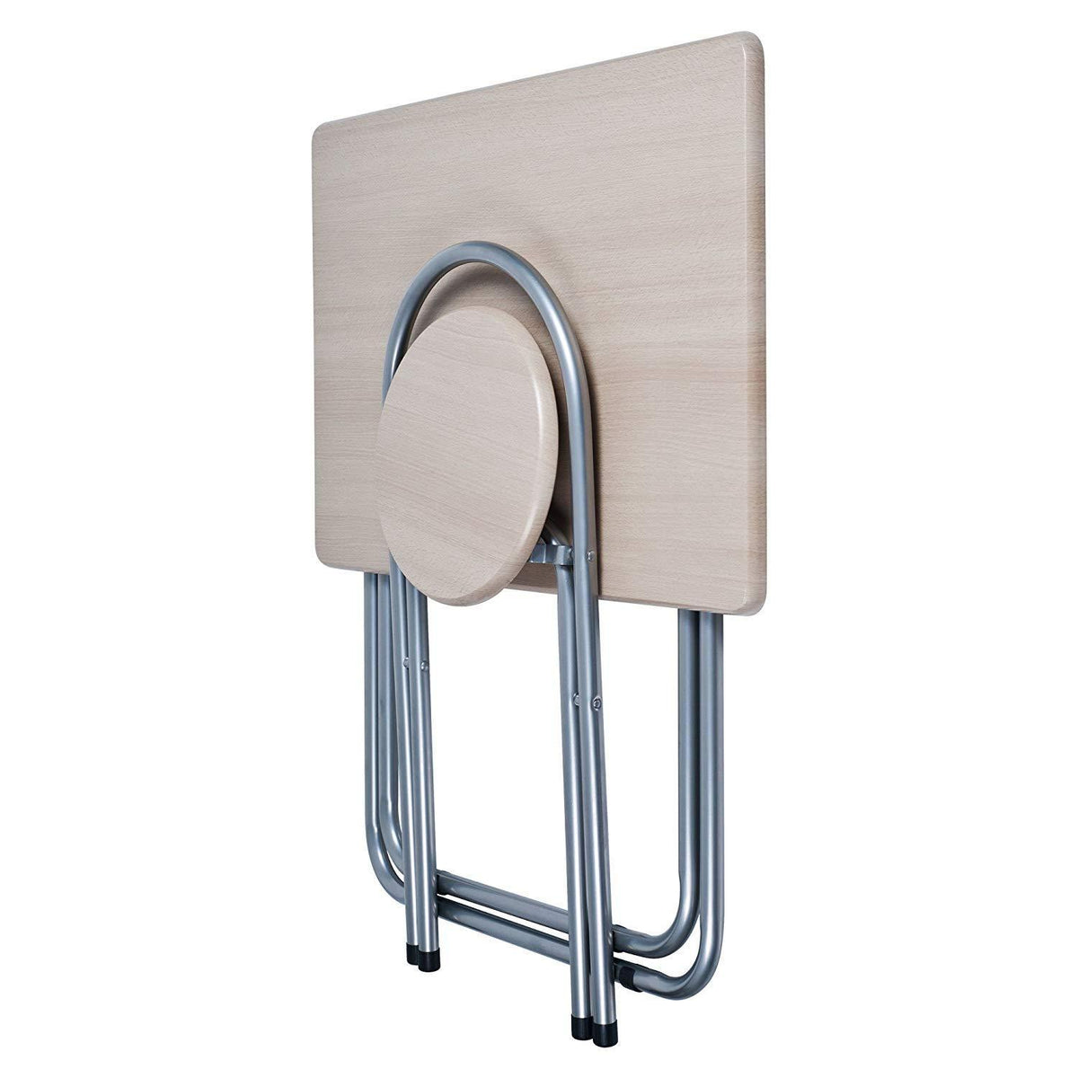 Trademark Home Folding Desk/Chair Combo – 4 Chairs